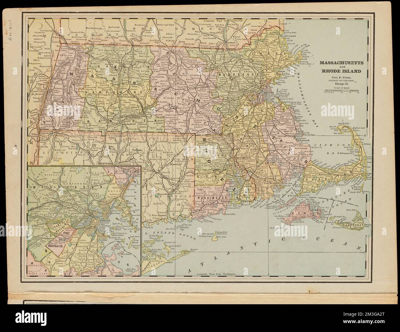 Rhode island map hi-res stock photography and images - Alamy