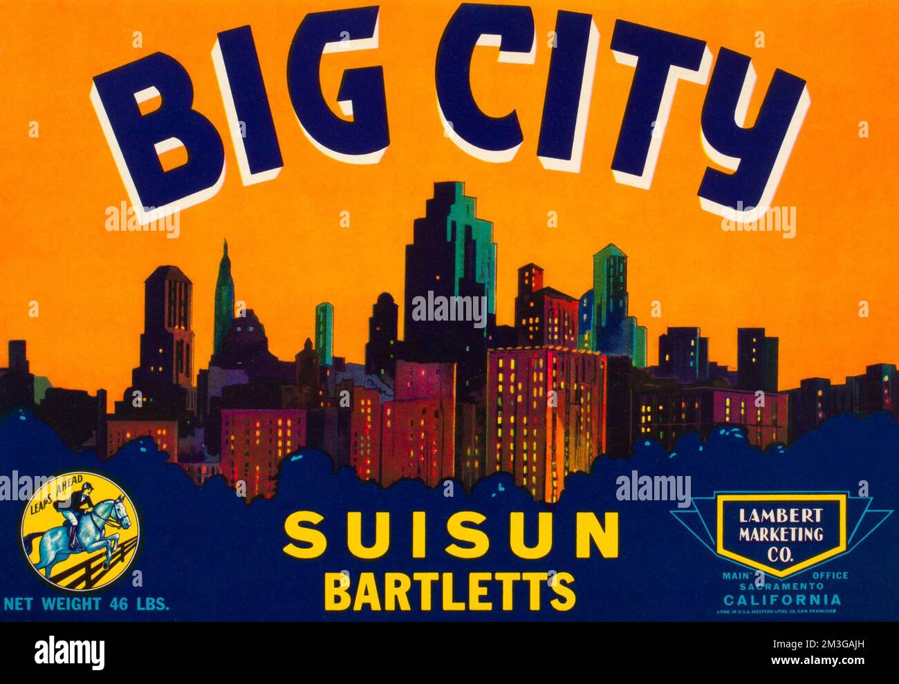 Citrus crate label hi-res stock photography and images - Alamy