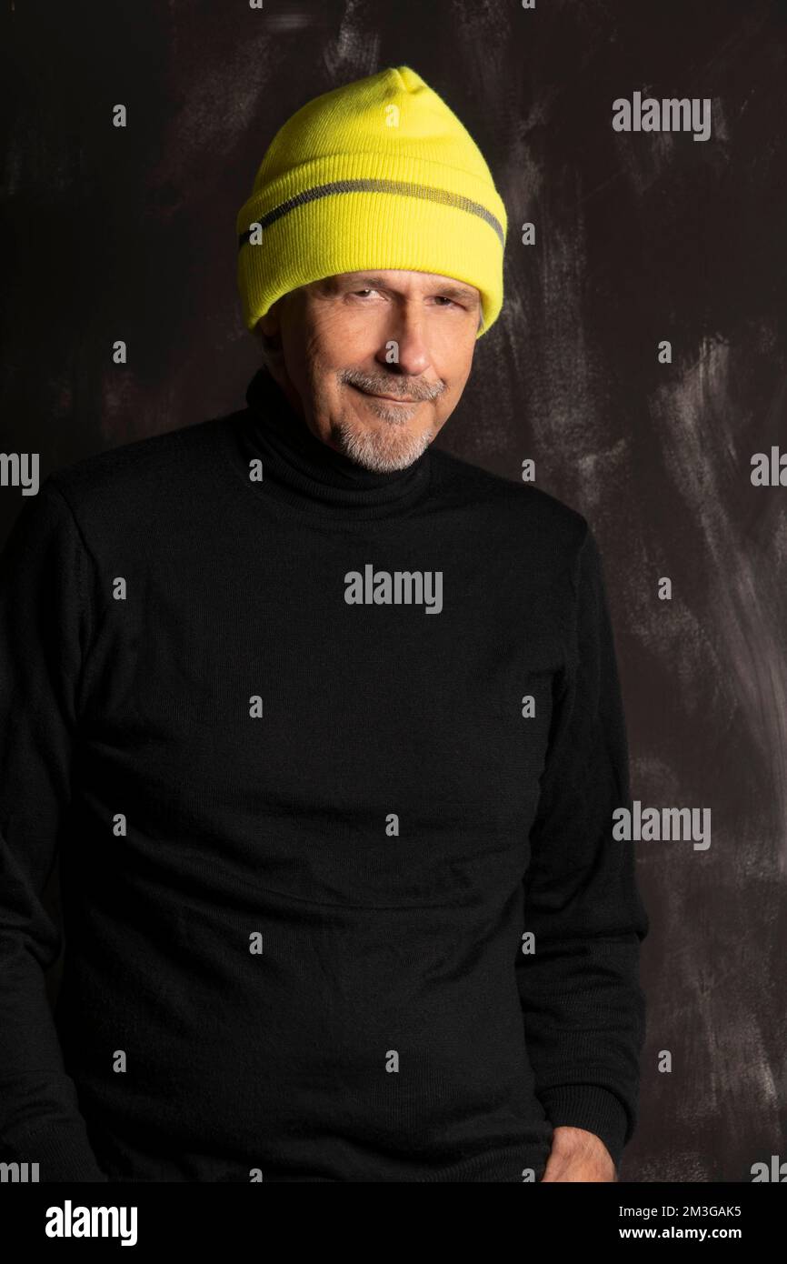 Old man winter cap hi-res stock photography and images - Alamy