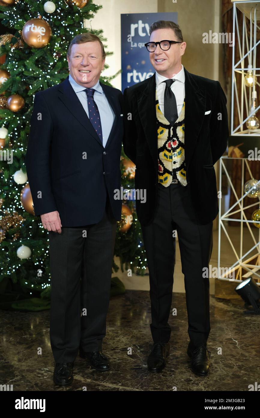 Jorge Cadaval and César Cadaval, Los Morancos attend the presentation ...