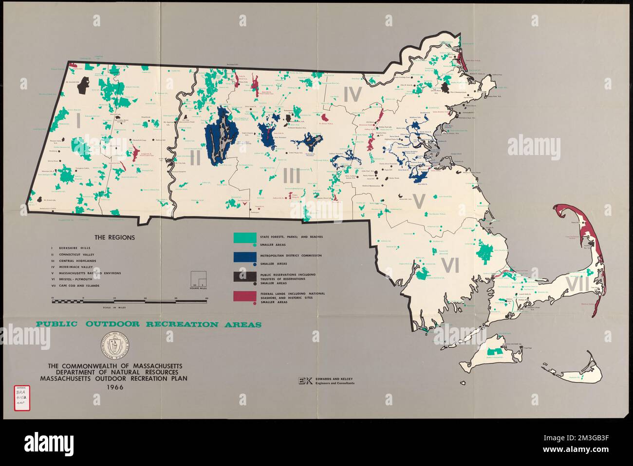 Massachusetts outdoor recreation plan 1966 : public outdoor recreation ...