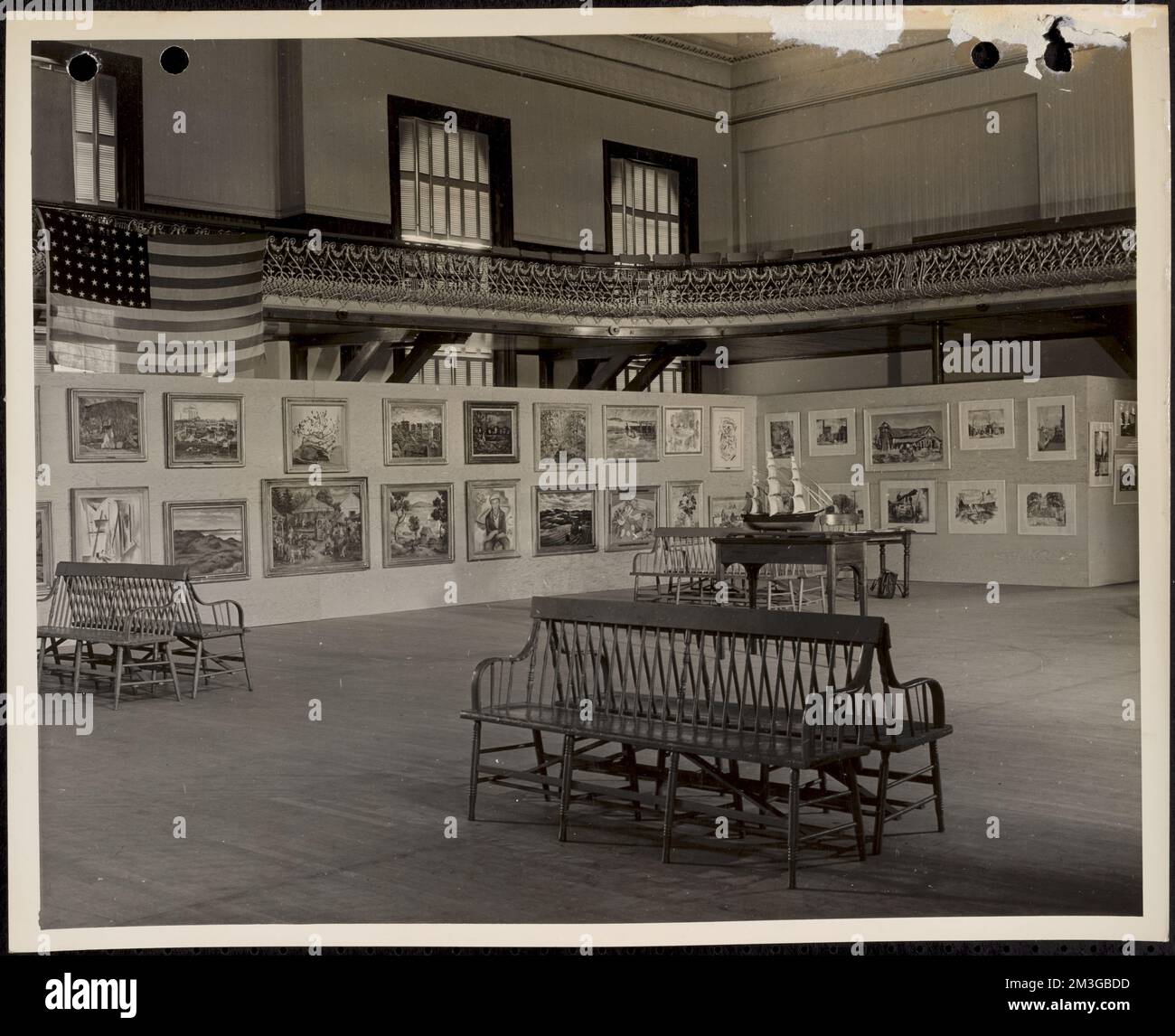 Massachusetts WPA Art Project exhibition, Gloucester City Hall ...