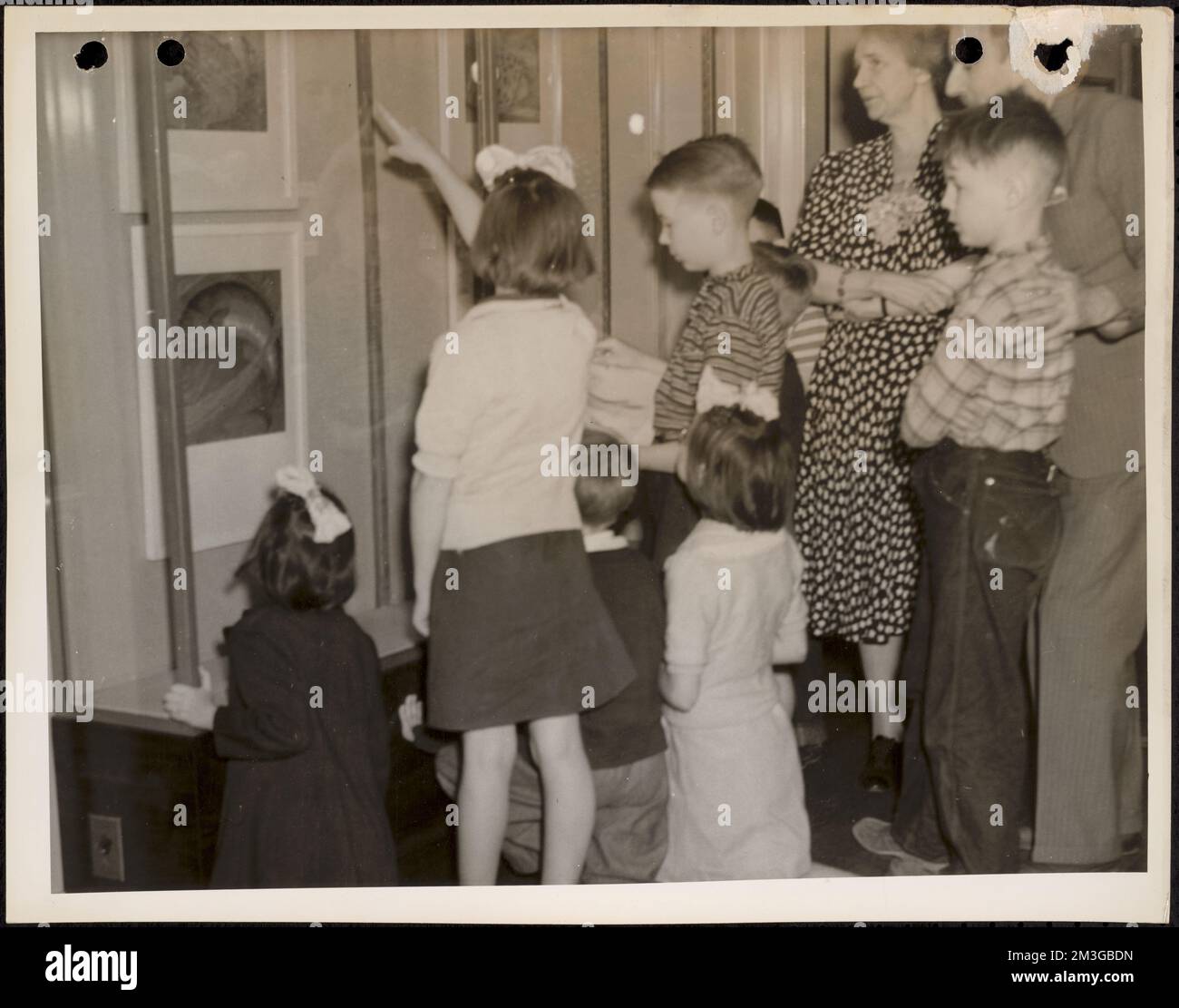 Massachusetts WPA Art Project exhibition, Children's Museum, Jamaica ...