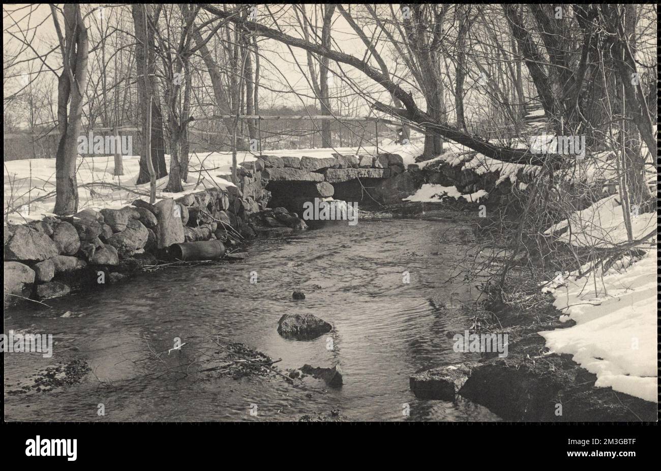 Massapoag Brook, Sharon MA ,. Sharon Public Library Photo Collection ...