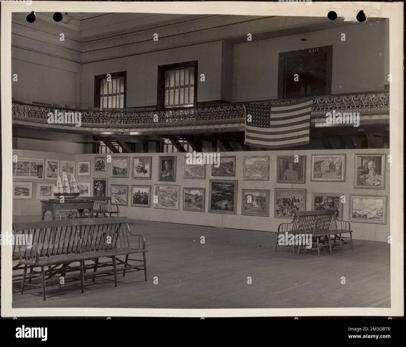 Massachusetts WPA Art Project exhibition, Gloucester City Hall ...