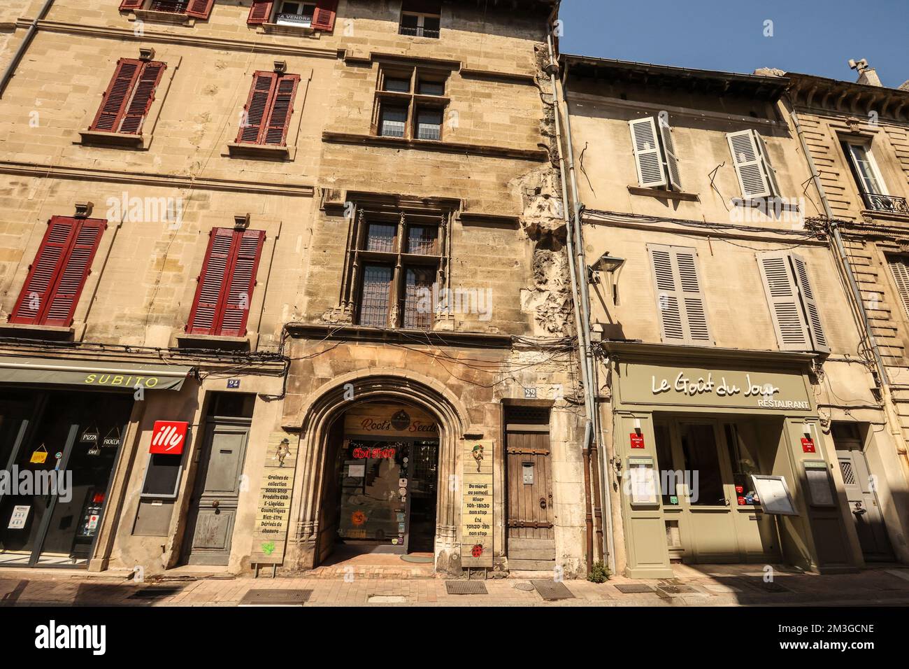 Sunset,sundown,Avignon,France,French,South of France,Southern France,French,Summer,August ...