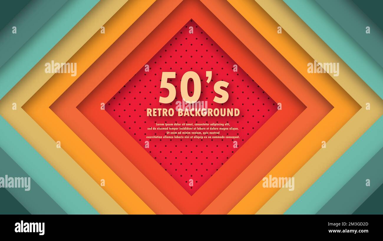 Funky Retro Background