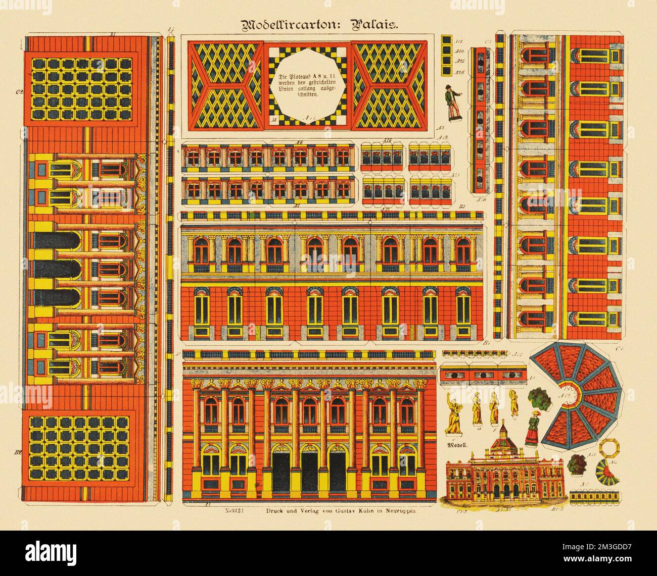 Model 9381 - Palais Stock Photo - Alamy