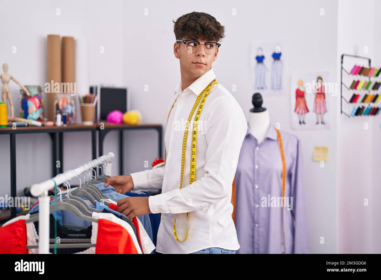 Clothes make sew boy hi-res stock photography and images - Alamy