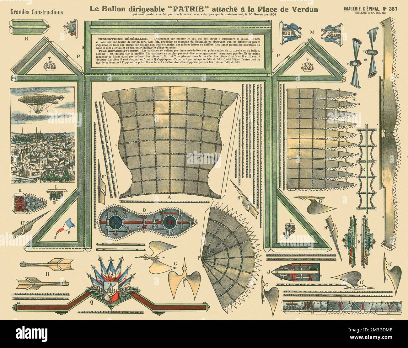 Model 1377 - Nulli Secundus Stock Photo - Alamy
