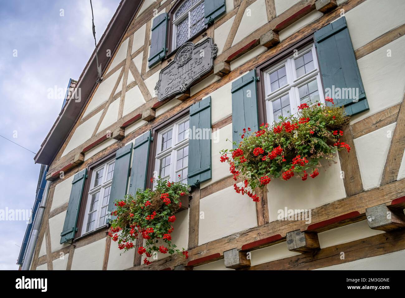 Schiller's Birthplace, Niklastorstrasse, Marbach, Baden-Wuerttemberg ...