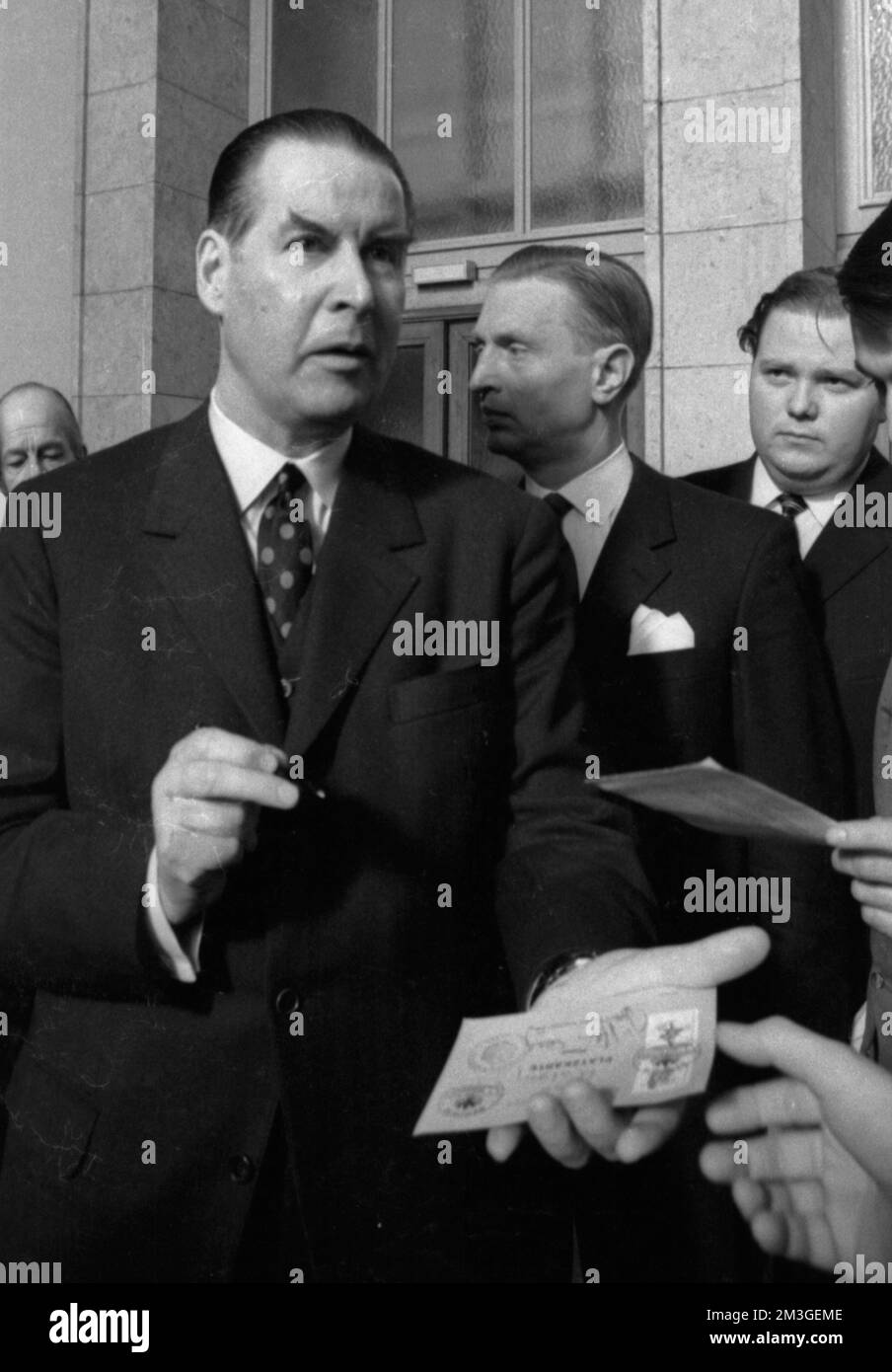 The Federal Assembly elected the new Federal President Gustav Heinemann ...