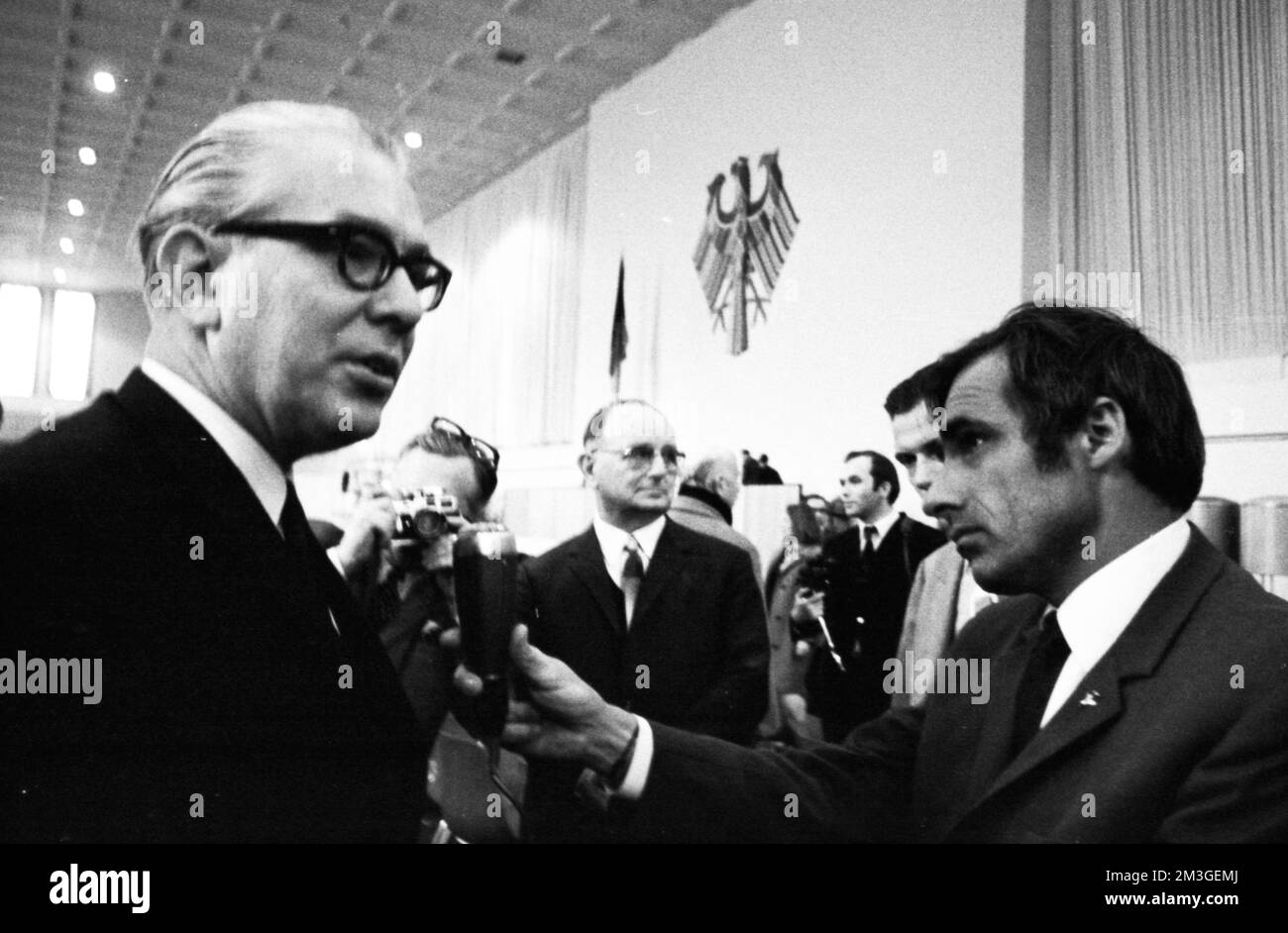 The Federal Assembly elected the new Federal President Gustav Heinemann ...