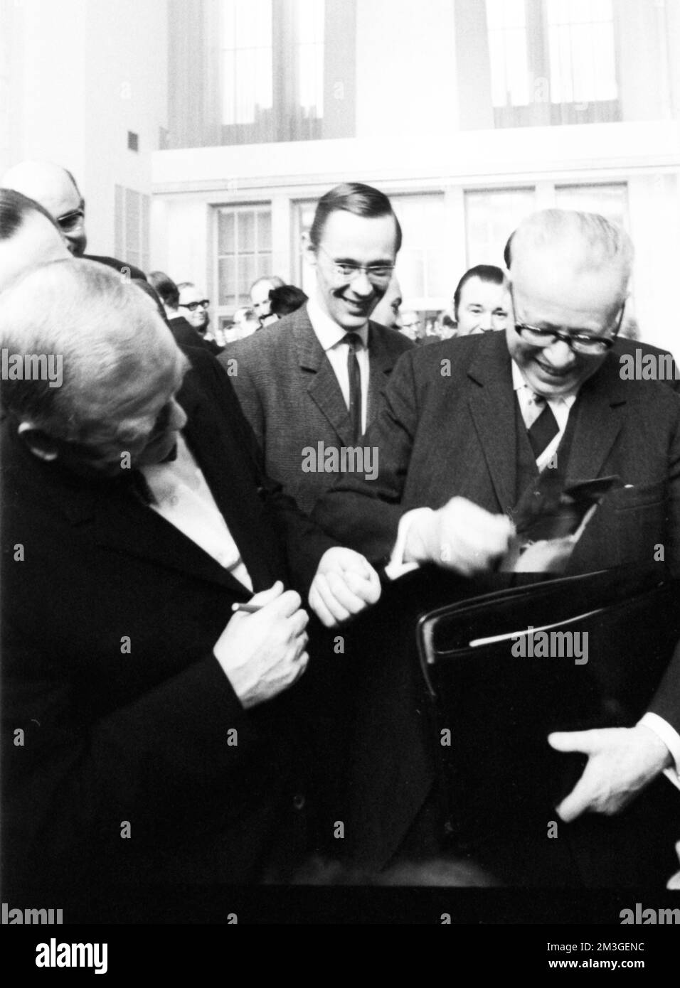 The Federal Assembly elected the new Federal President Gustav Heinemann ...