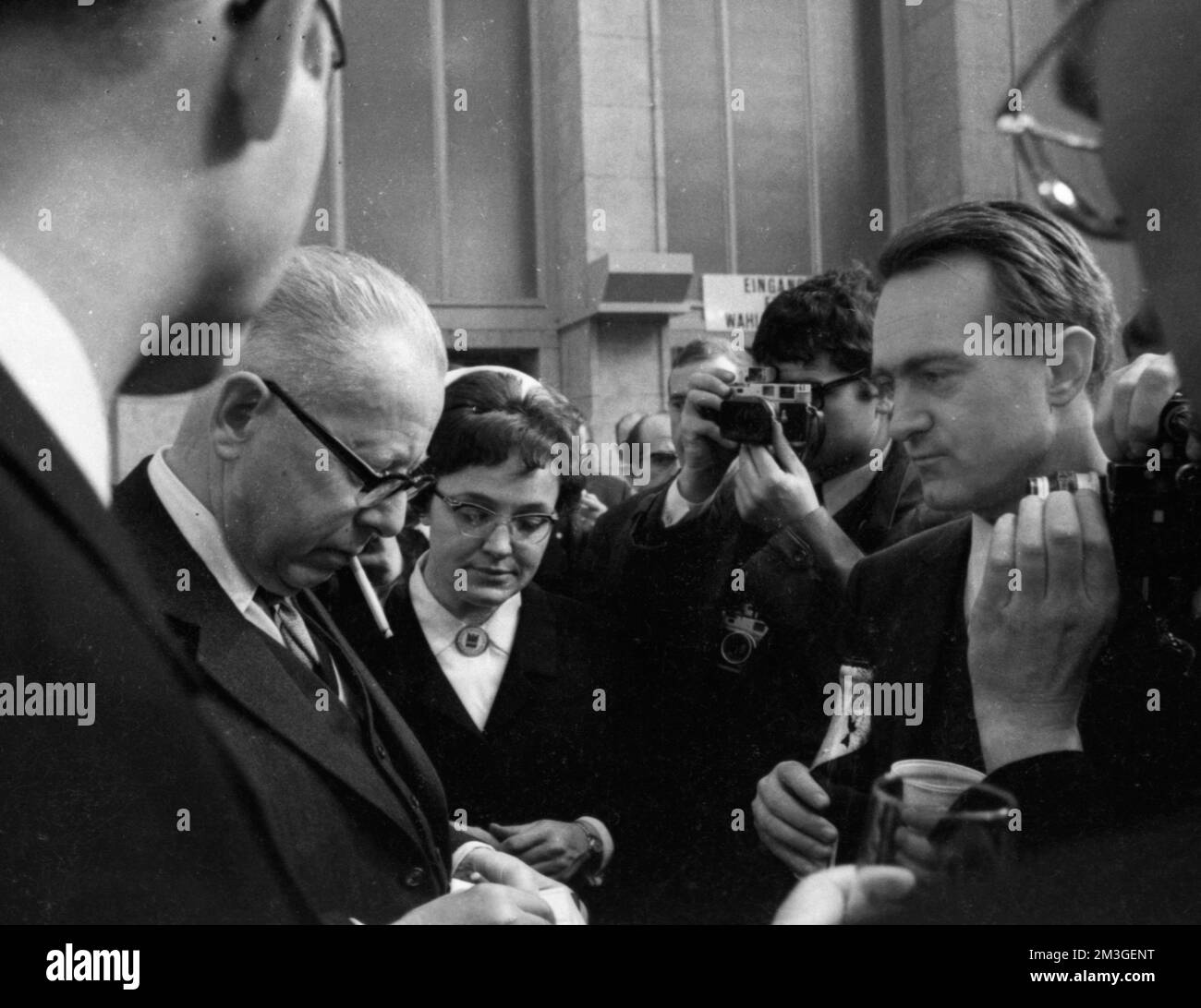 The Federal Assembly elected the new Federal President Gustav Heinemann ...