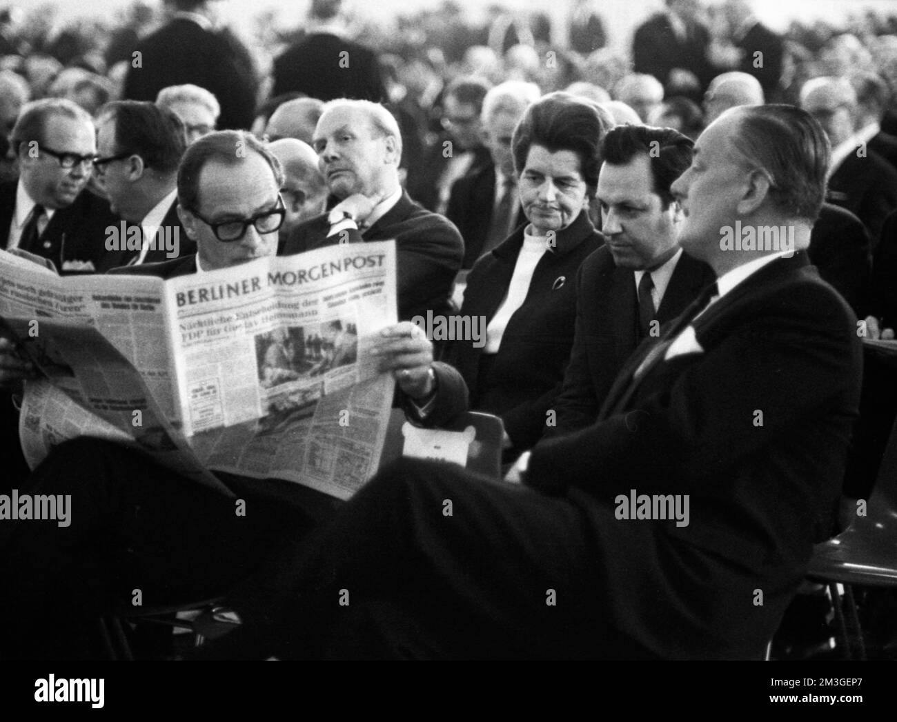 The Federal Assembly elected the new Federal President Gustav Heinemann ...