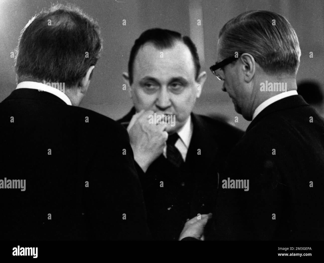 The Federal Assembly elected the new Federal President Gustav Heinemann ...