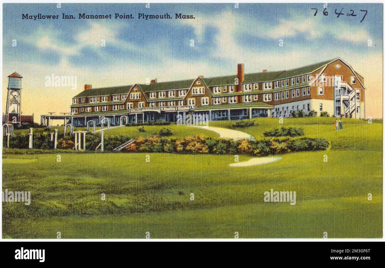 Mayflower Inn, Manomet Point, Plymouth, Mass. , Hotels, Tichnor ...