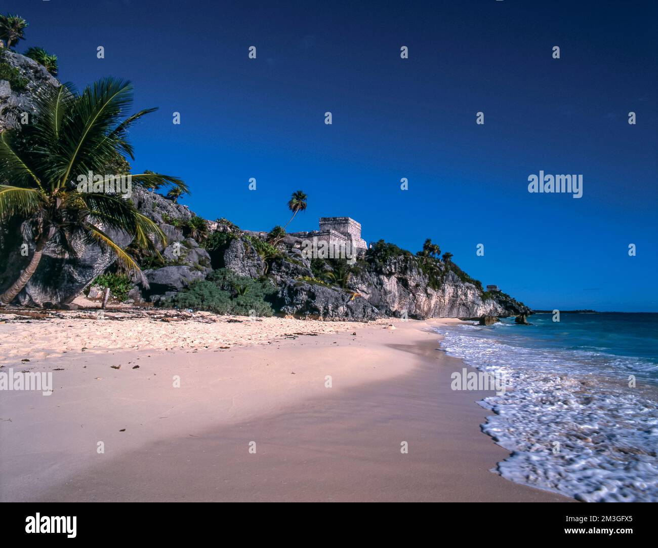 Archaeological zone of Tulum, Yucatan, Quintana Roo, Mexico Stock Photo ...