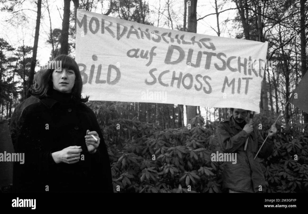 The traditional honouring of Nazi victims in the Bittermark, here on 12 ...