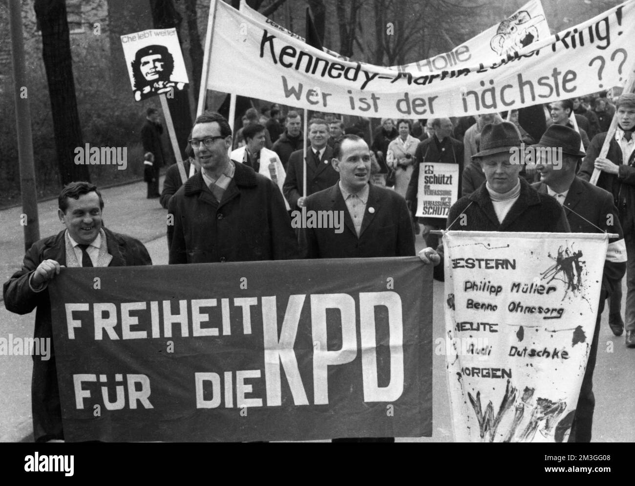 The traditional honouring of Nazi victims in the Bittermark, here on 12 ...