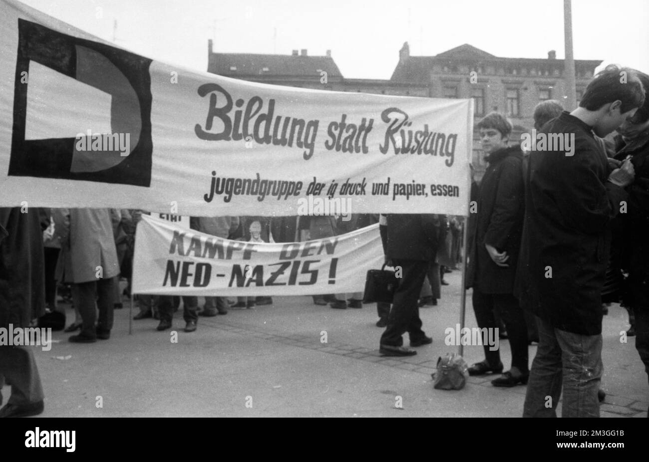 The traditional honouring of Nazi victims in the Bittermark, here on 12 ...