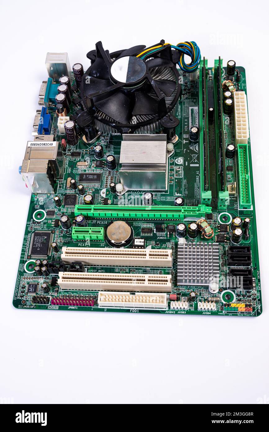 Installing A New Ram Ddr Memory For A Personal Computer Processor