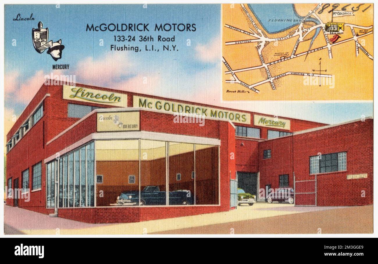 McGoldrick Motors. 133-24 36th Road, Flushing, L. I., N. Y ...