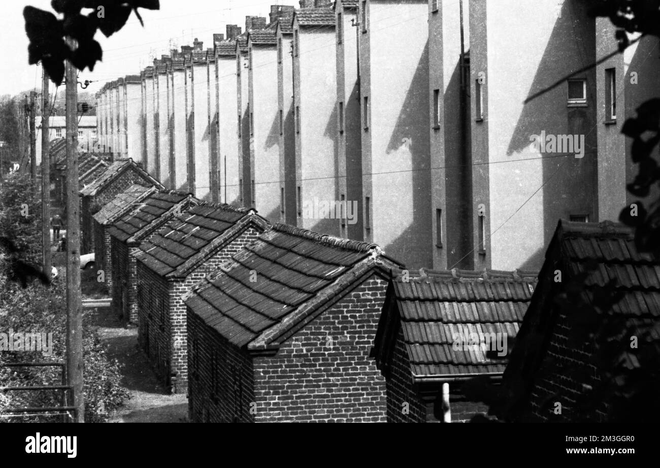 Negative highlights in the Ruhr area in the years 1965 to 1971 ...