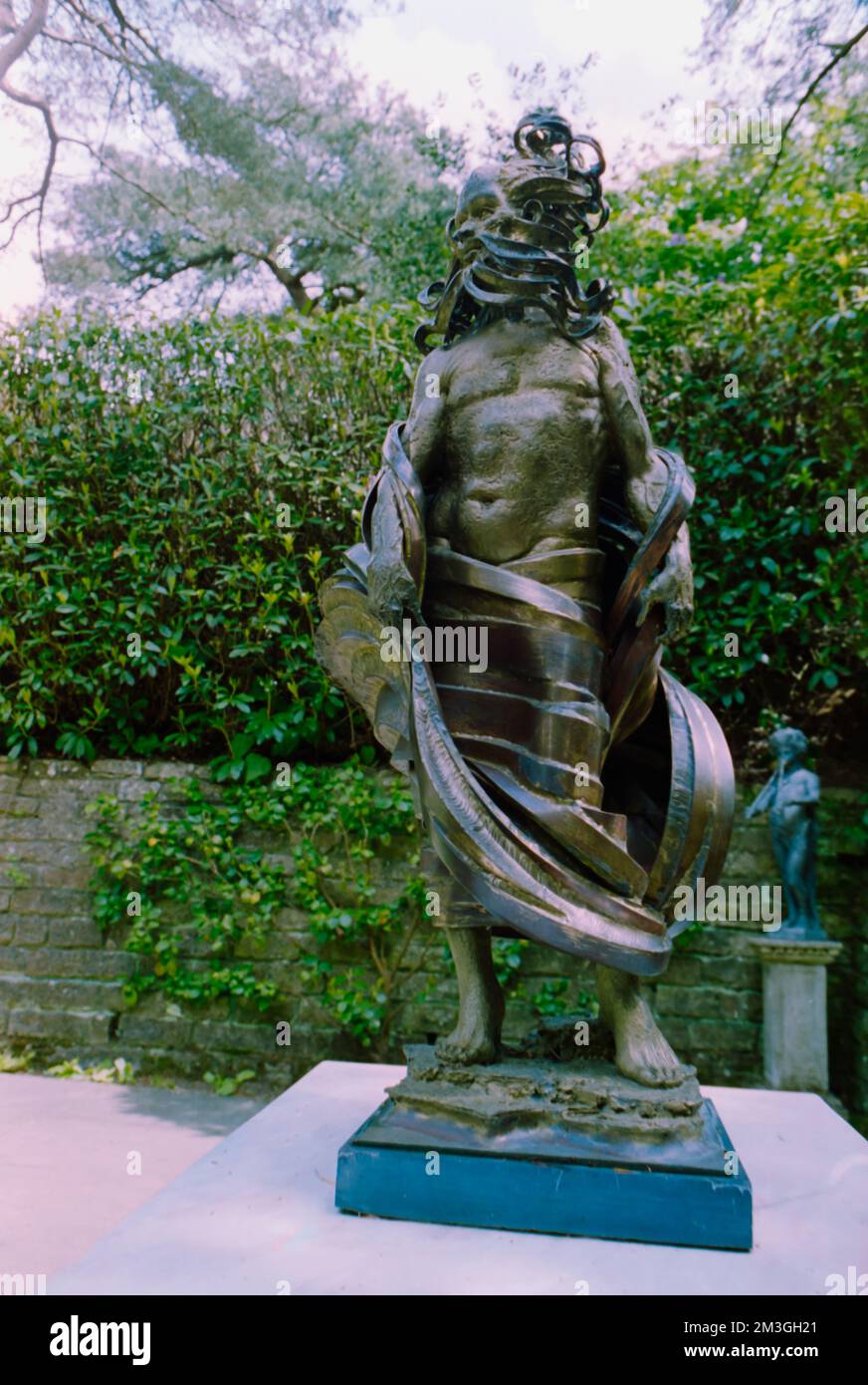 Compton Acres in Dorset. Shot on film in the 1990's Stock Photo - Alamy