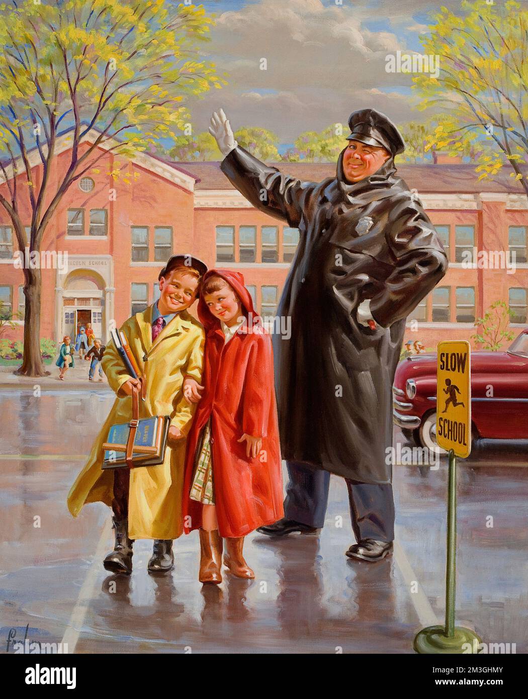 The Crossing Guard Stock Photo - Alamy