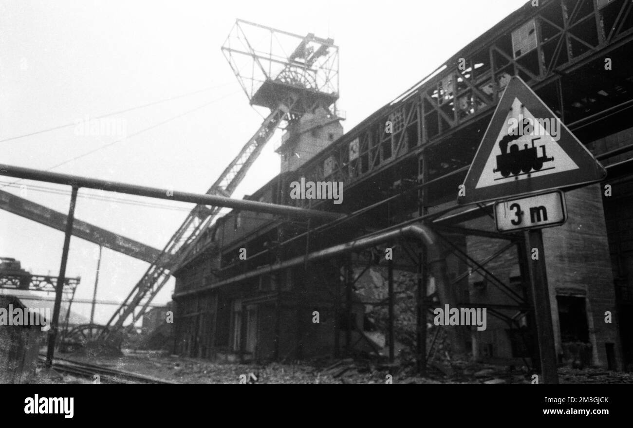 Pollution in old coal mining Black and White Stock Photos & Images - Alamy