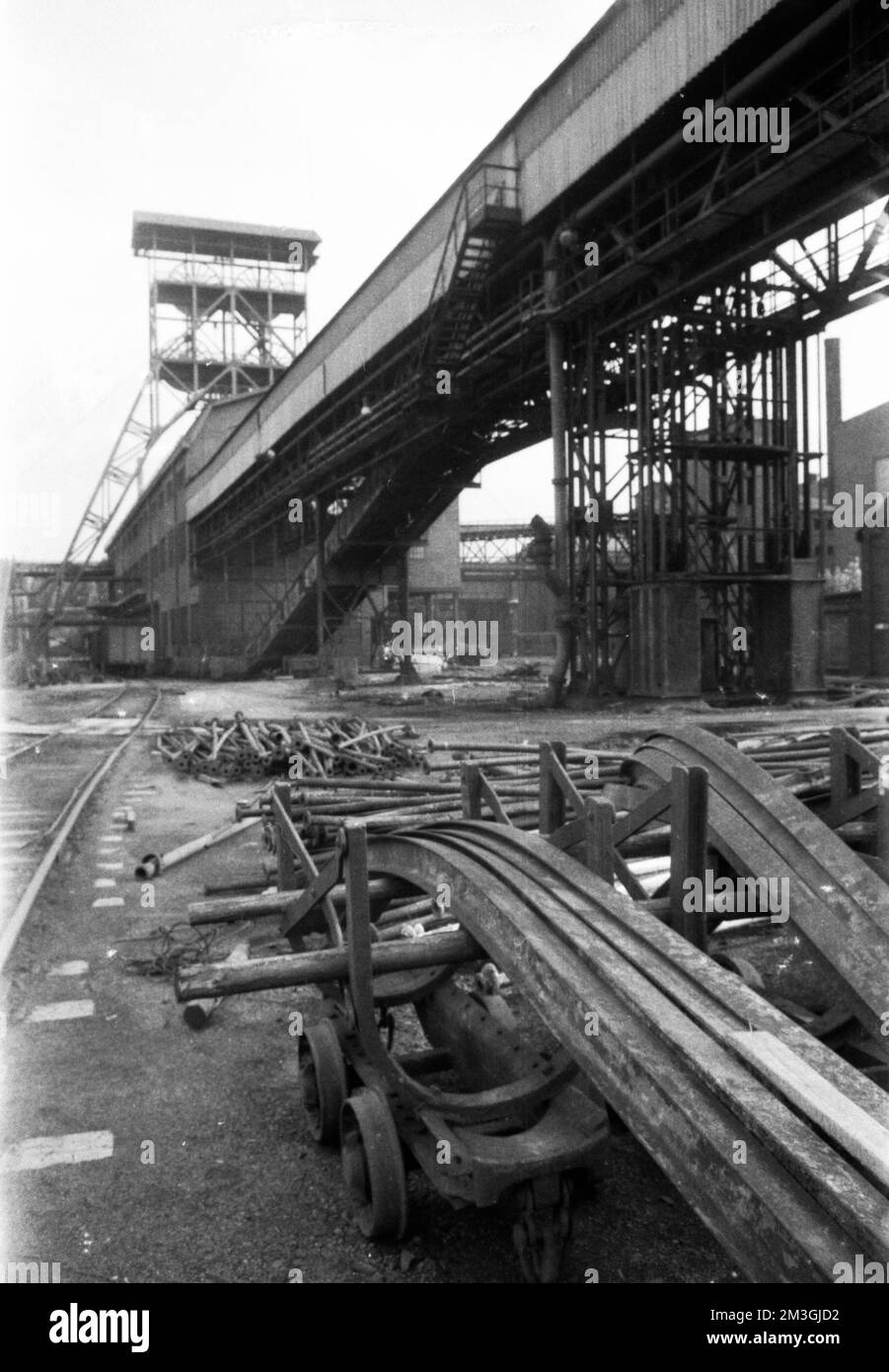 Closed collieries, colliery ruins, and coal dumps dominated the image ...