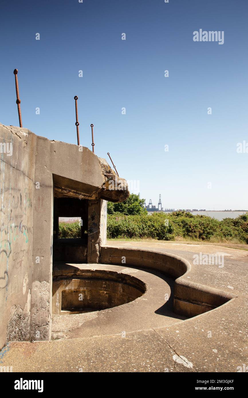 landscape image of Beacon Hill Fort in Essex England Stock Photo - Alamy