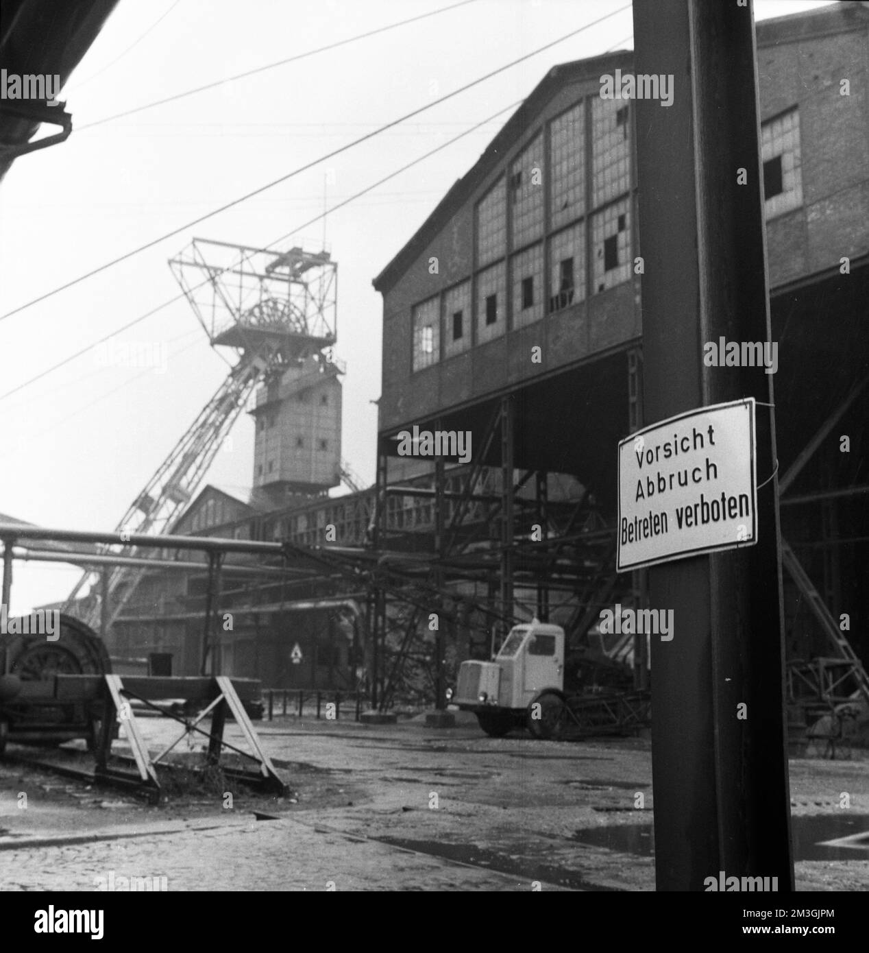 Closed collieries, colliery ruins, and coal dumps dominated the image ...