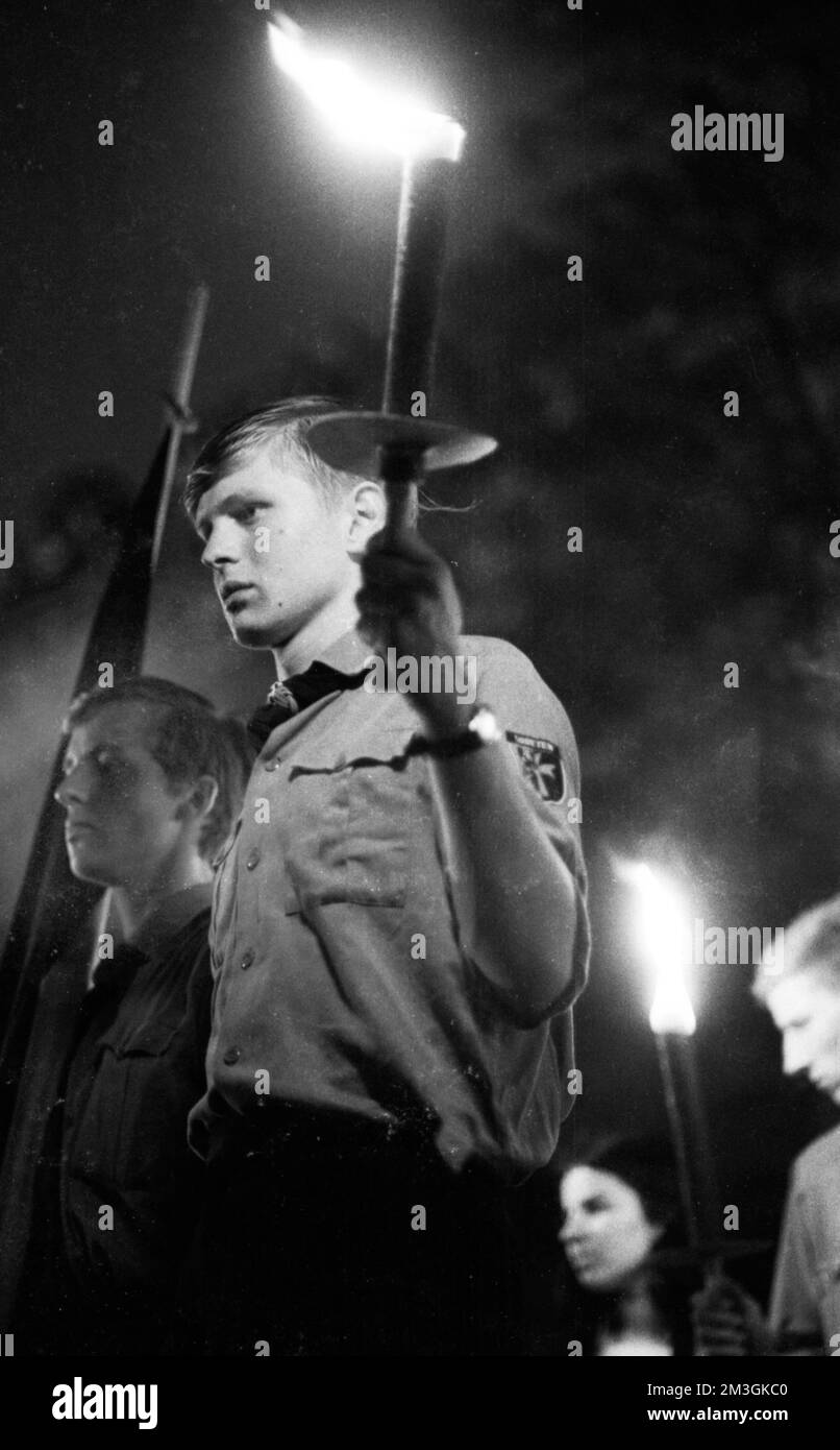 Every year the Sudeten German Landsmannschaft, here on 27. 5. 1969 in ...