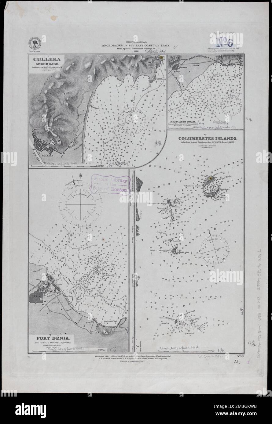 Denia spain map hi-res stock photography and images - Alamy