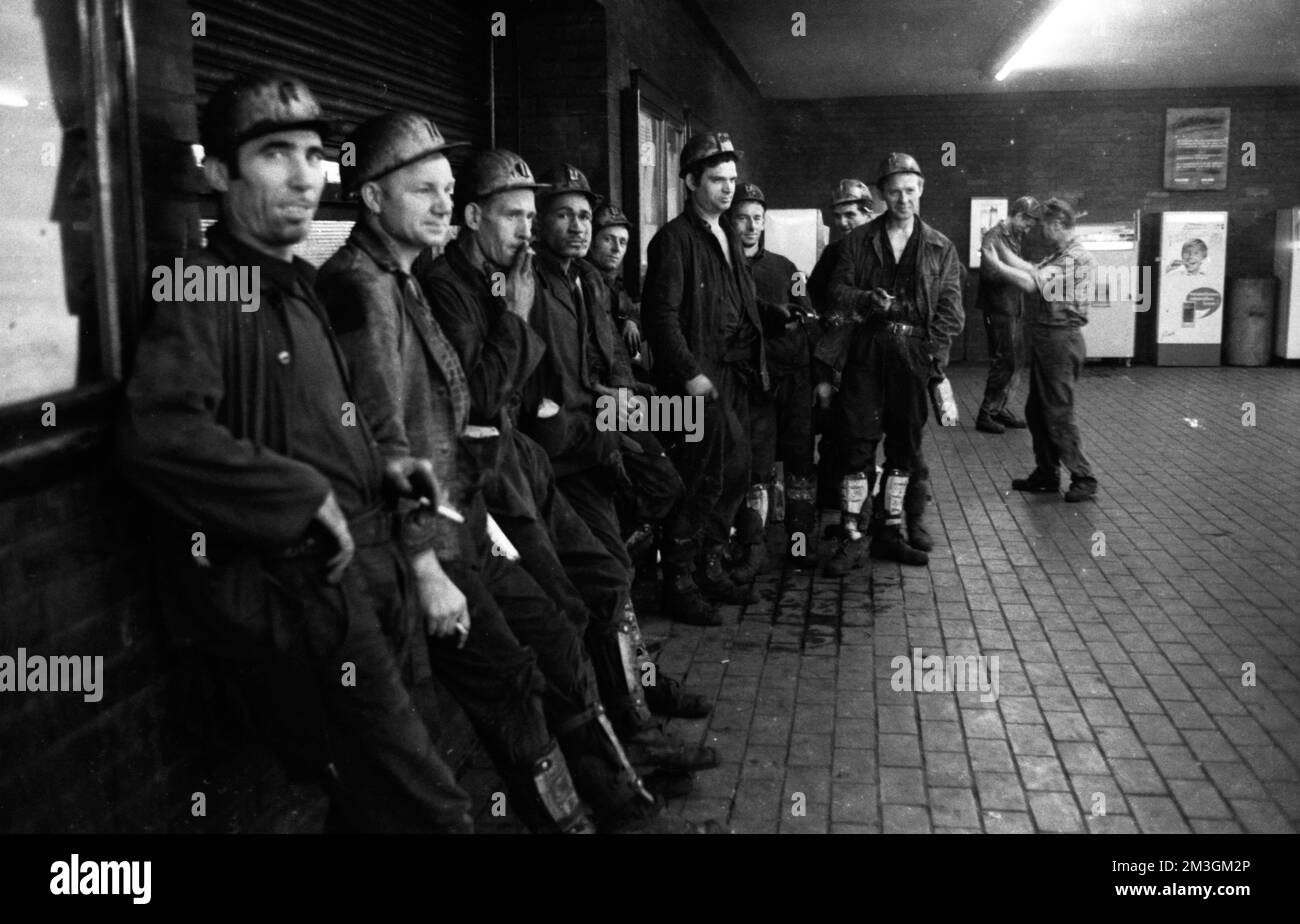 Nine miners of the Emil Emscher colliery were buried on 2. 10. 1969 ...