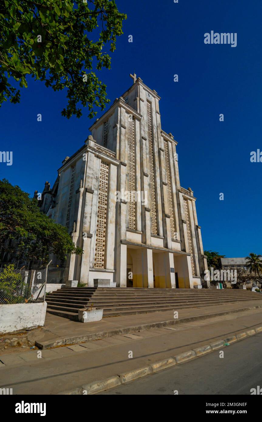 Modern church in Mahajanga, Madagascar Stock Photo - Alamy