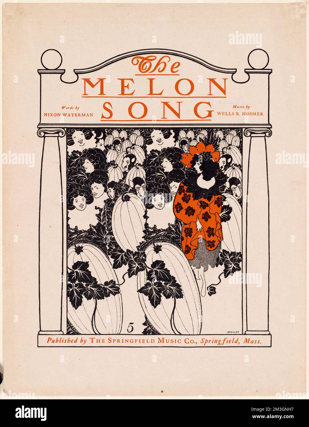 The melon song , Supernatural beings, Melons, Music Stock Photo - Alamy