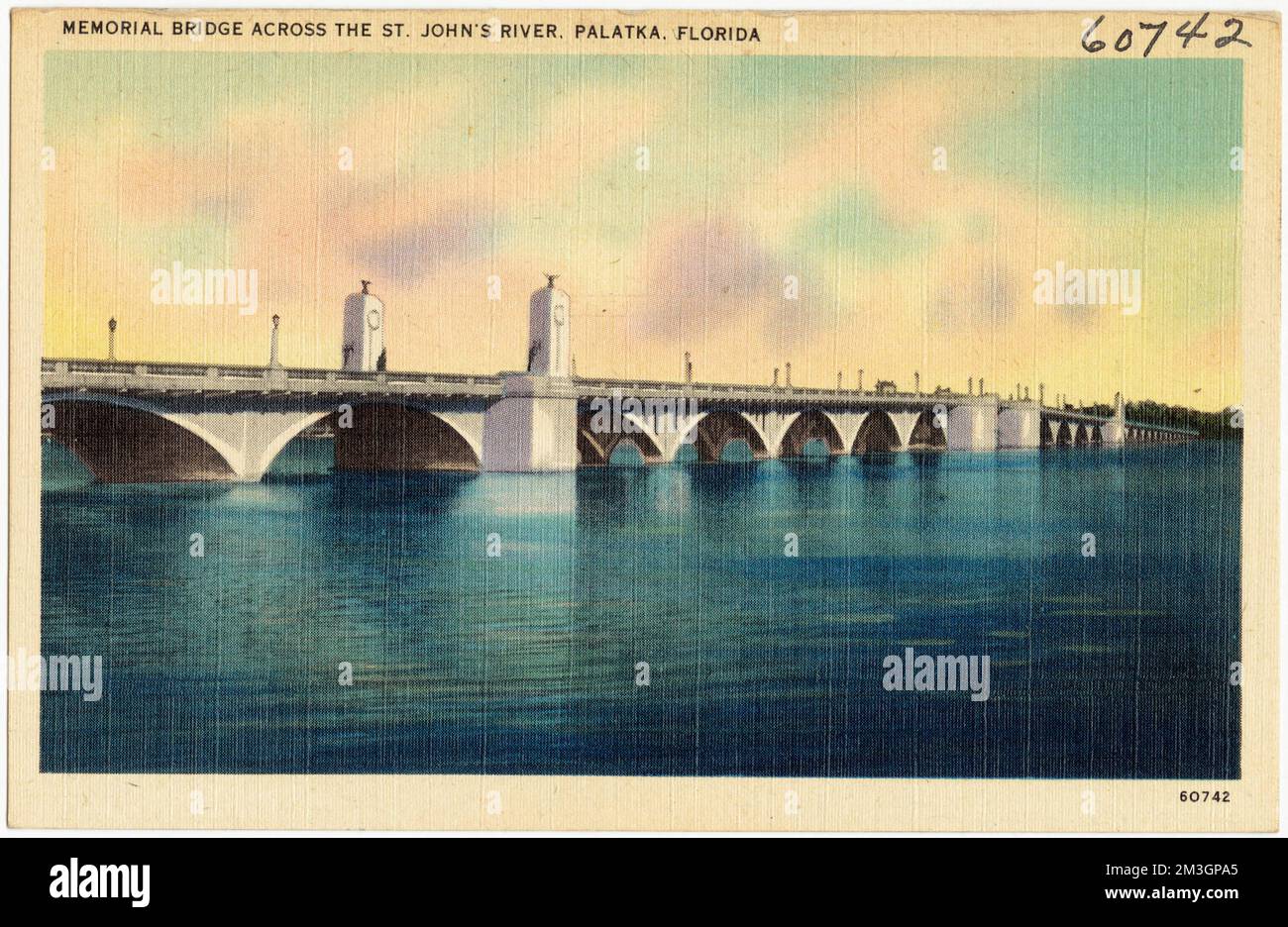 Memorial Bridge across the St. John's River, Palatka, Florida , Bridges ...