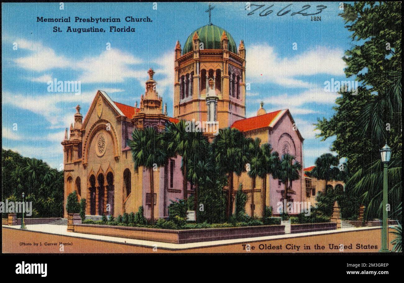 Memorial Presbyterian Church, St. Augustine, Florida, the oldest city ...