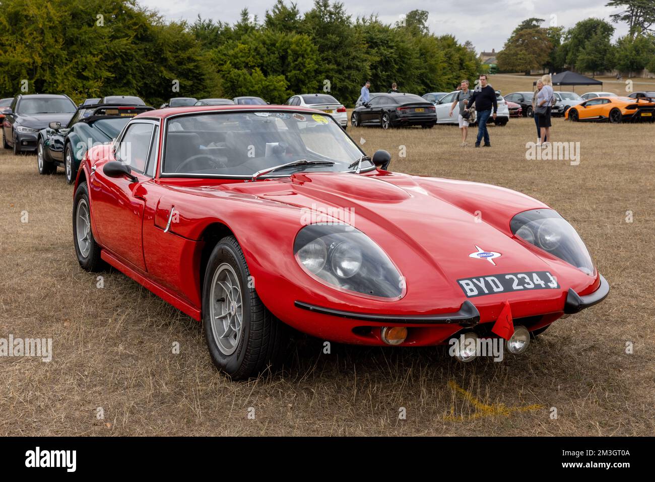 1970 Marcos GT, on display at the Concours d’Elégance Supercar motor ...