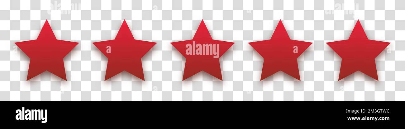 Five stars rating feedback Stock Vector Images - Alamy