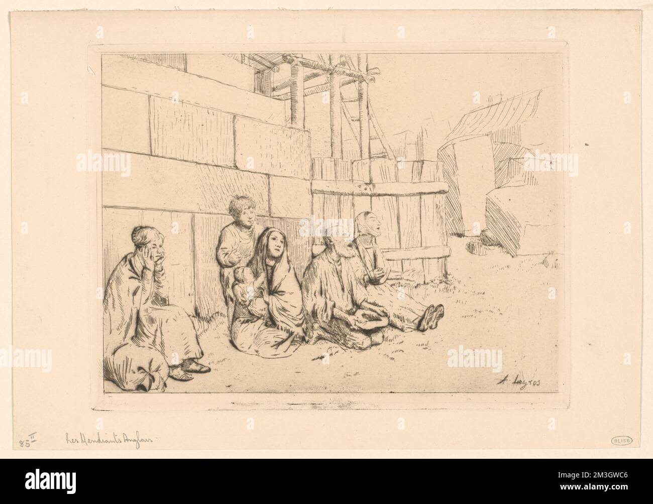 Les mendiants hi-res stock photography and images - Alamy