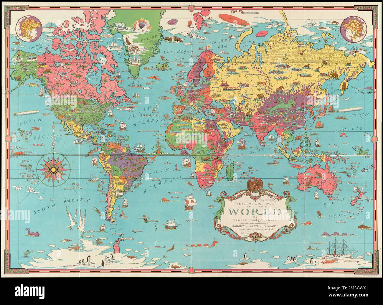 Political world map Mercator projection - Political World Map Mercator ...