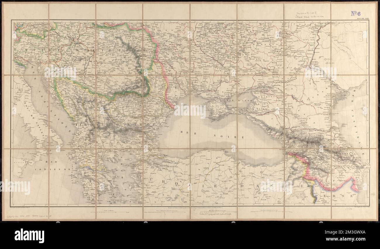 Mer noire , Black Sea Region, Maps, Balkan Peninsula, Maps Norman B ...