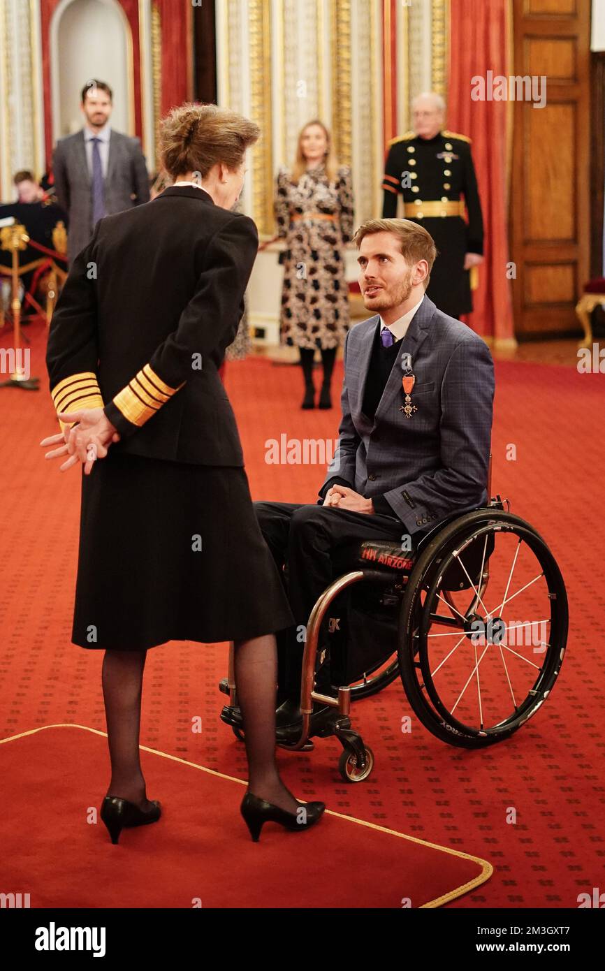 Doctor Nicholas Cummins, from Leicester, is made a Member of the Order ...