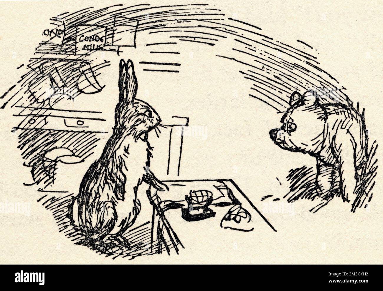 Well then, Come in Stock Photo - Alamy