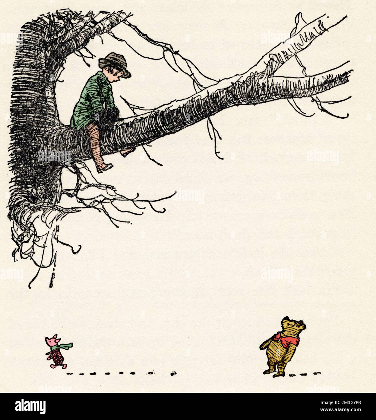 Old Grey Donkey, Eeyore Stock Photo - Alamy